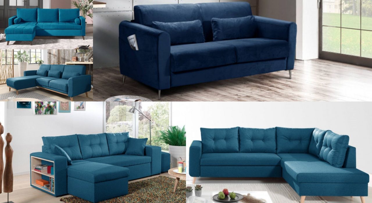 5 canapés bleus : lequel choisir ? Sélection Best Mobilier